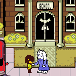 Deltarune Cutscene 2 - Off To School by DOA687 on DeviantArt