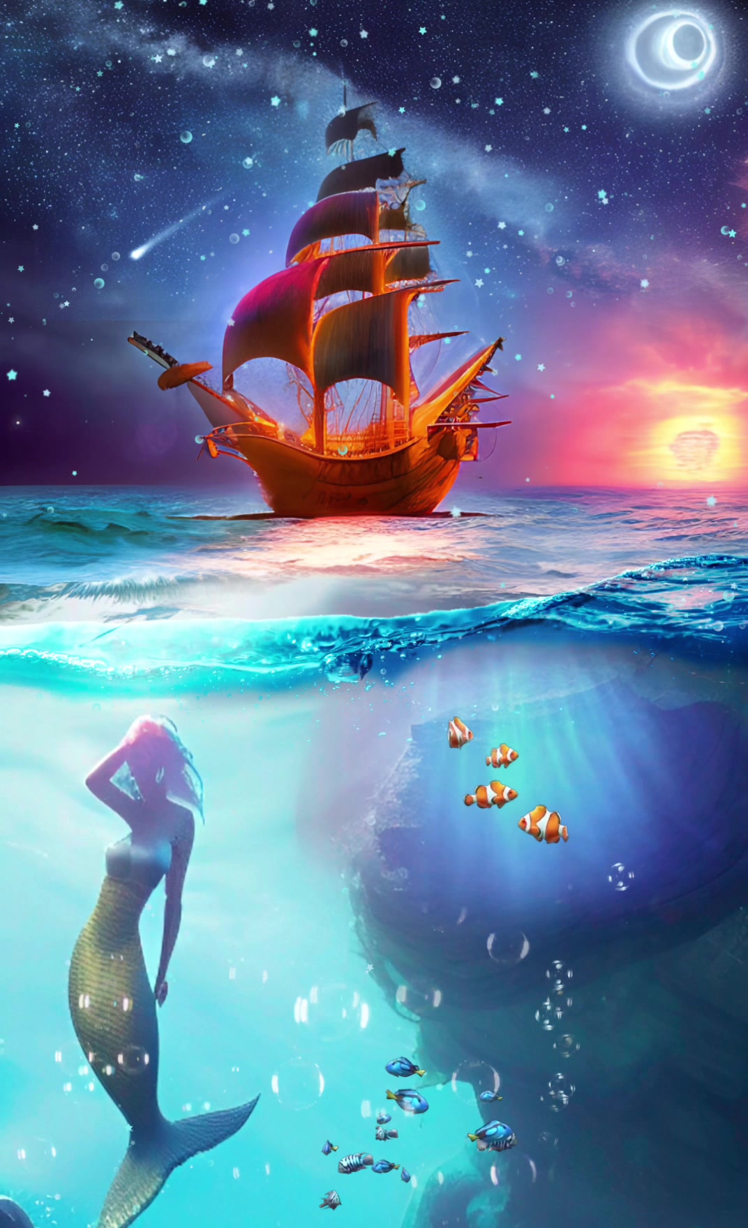 Smooth Starry Sailing by hermio on DeviantArt