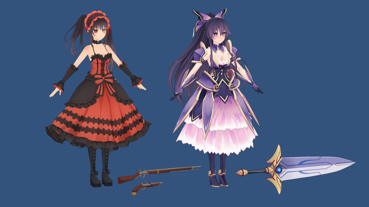 Eversoul DateALive Collab FBX by Terrin-Lotsuvas on DeviantArt
