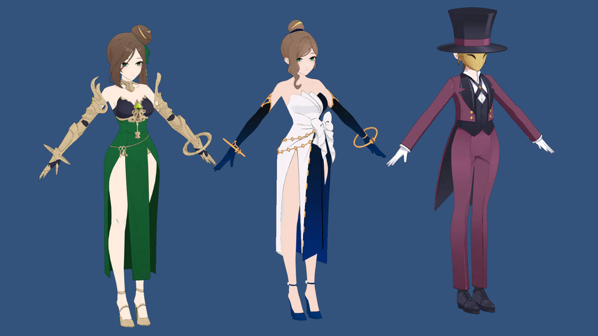 Eversoul Jade All Costume FBX by Terrin-Lotsuvas on DeviantArt