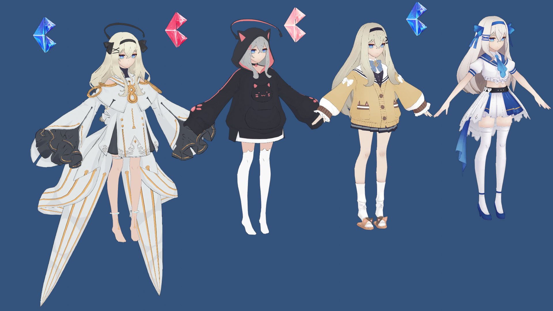 Eversoul Mephisto All Costumes FBX by Terrin-Lotsuvas on DeviantArt