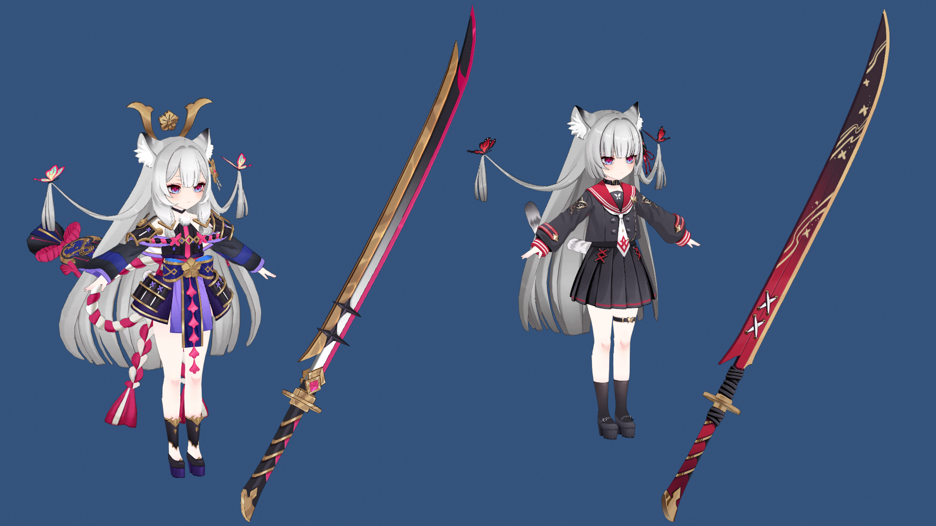 Eversoul Sakuyo All Costumes FBX by Terrin-Lotsuvas on DeviantArt