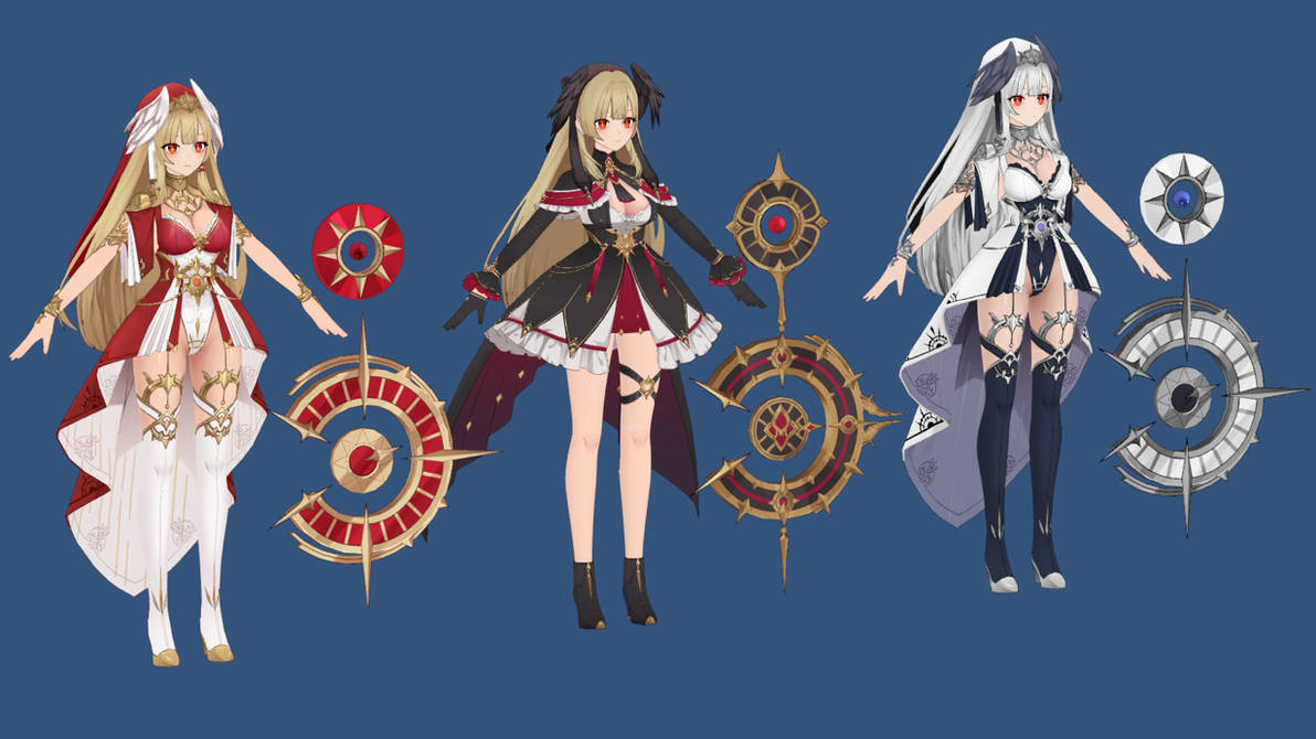 Eversoul Rose Prominence All Costumes by Terrin-Lotsuvas on DeviantArt