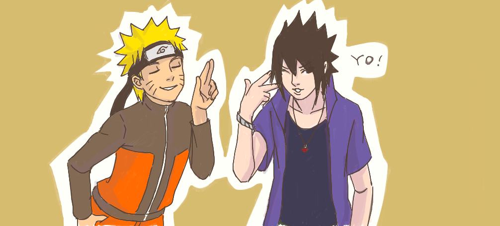 NARUTO and CHARASUKE by steampunkskulls on DeviantArt