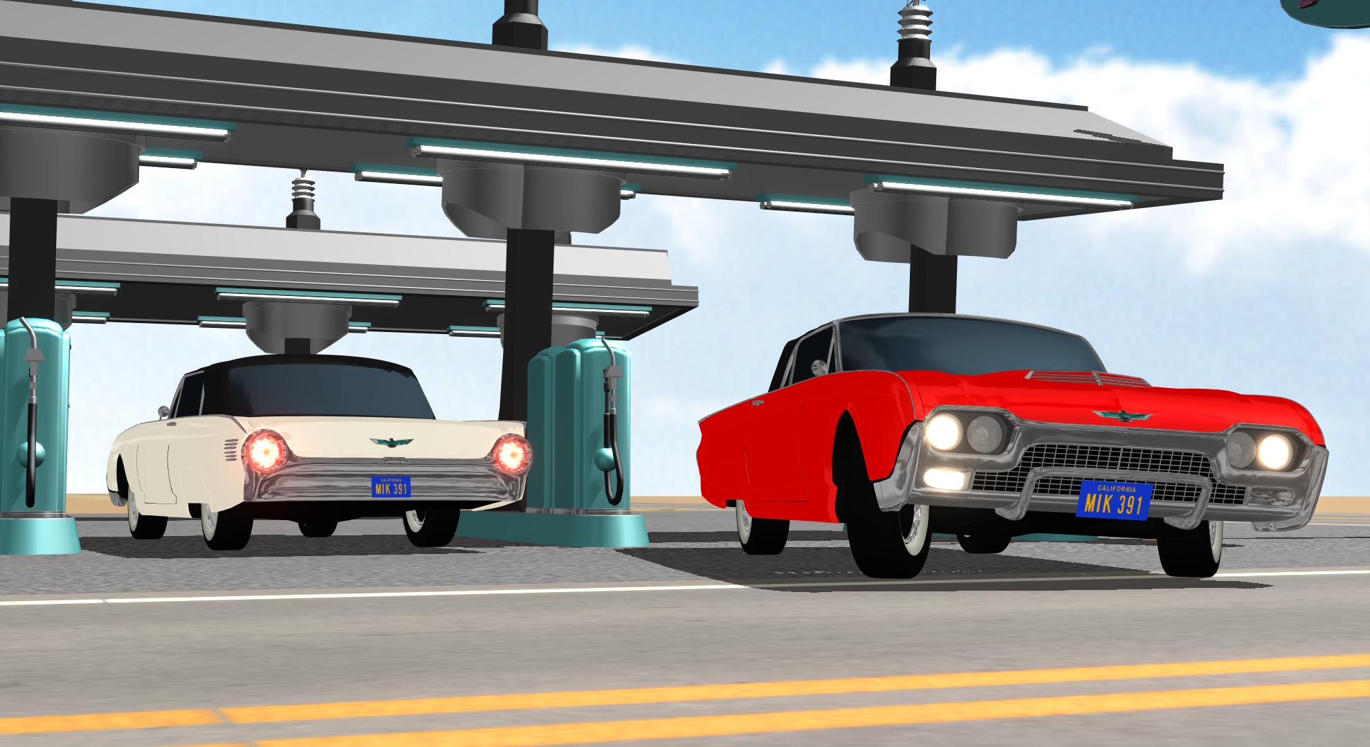 [MMD]Ford Thunderbird 1961 DL by Lismo320 on DeviantArt