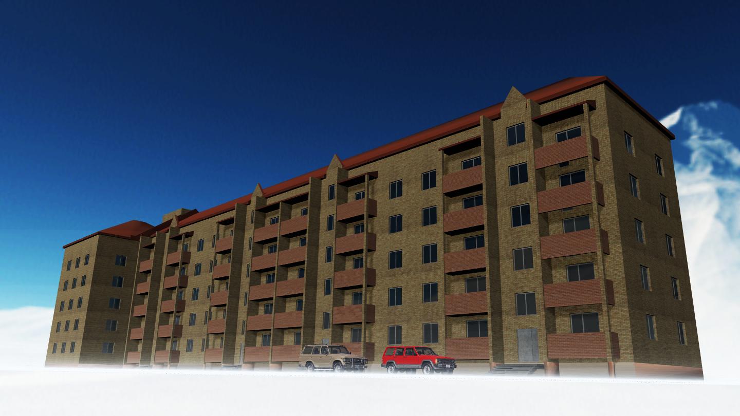 [MMD]Building Apartment House DL by Lismo320 on DeviantArt