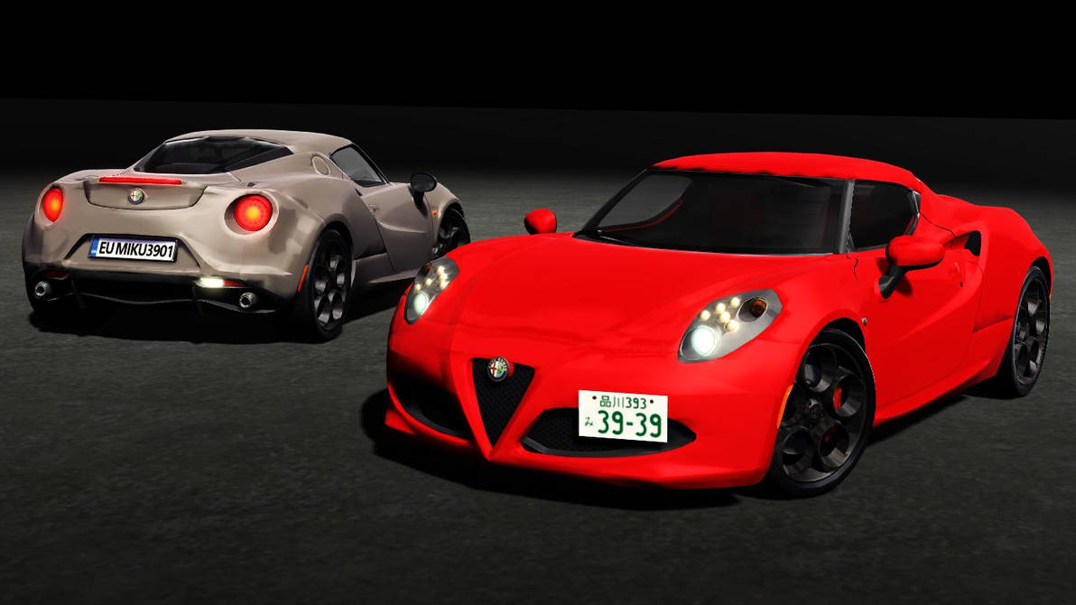 [MMD]Alfa Romeo 4C 2014 DL by Lismo320 on DeviantArt