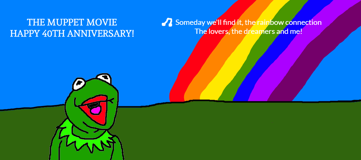 Muppets Kermit The Frog Rainbow Connection