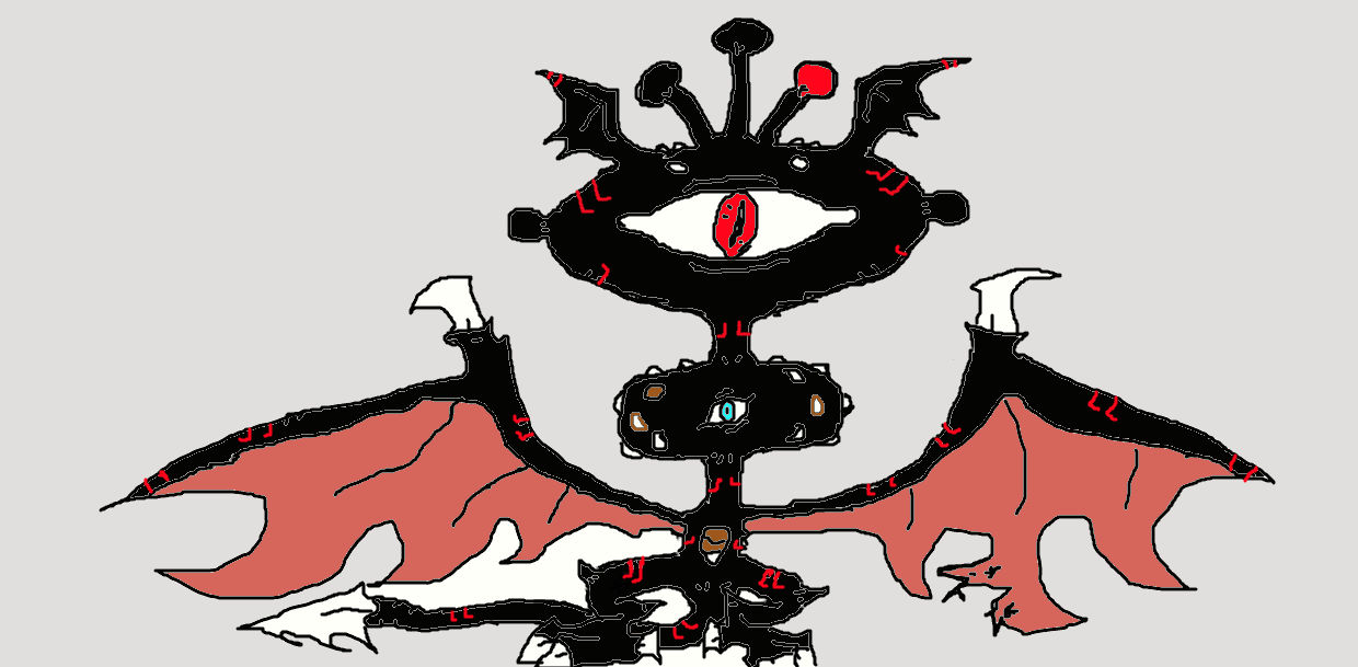 the eye demon by lonedavidclaws on DeviantArt