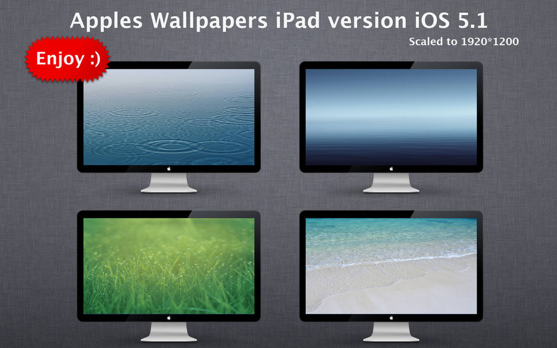 Apples Wallpapers iPad version iOS 5.1 by Mr-Ragnarok on DeviantArt