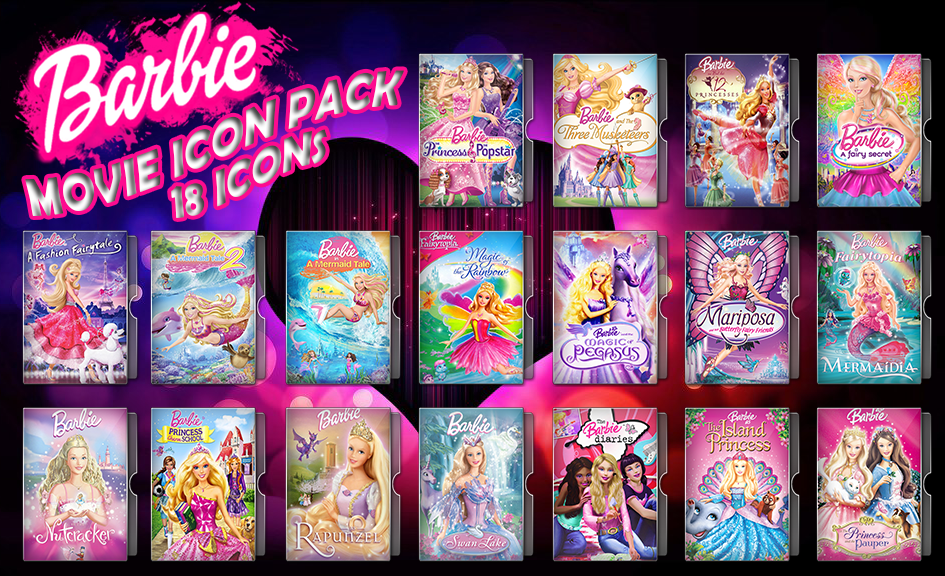 Barbie Movie Icon Pack by Alicegirl77 on DeviantArt