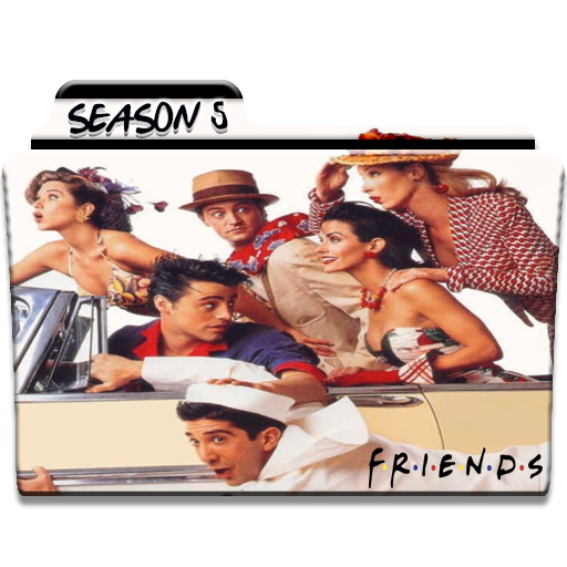 Friends Season 5 Folder Icon by Alicegirl77 on DeviantArt