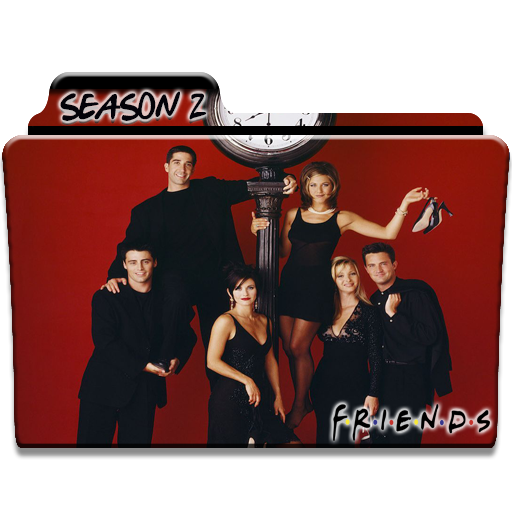 Friends Season 2 Folder Icon by Alicegirl77 on DeviantArt