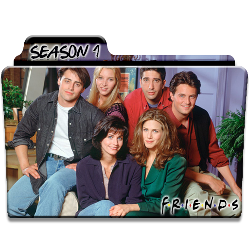 Friends Season 1 Folder Icon by Alicegirl77 on DeviantArt