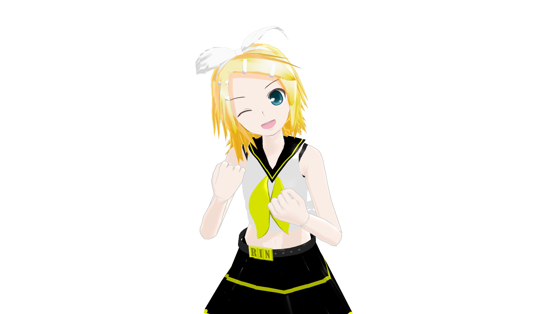 LAT Kagamine Rin - Casual Default by SirKilp on DeviantArt