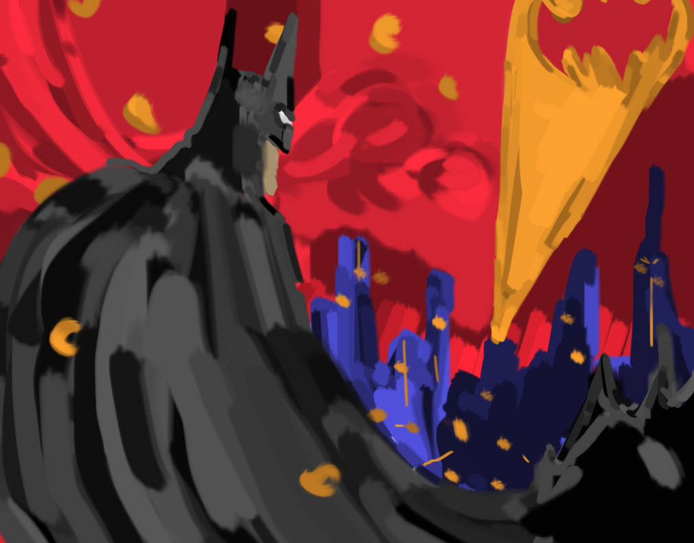 Batty Night by queenelizathedog on DeviantArt