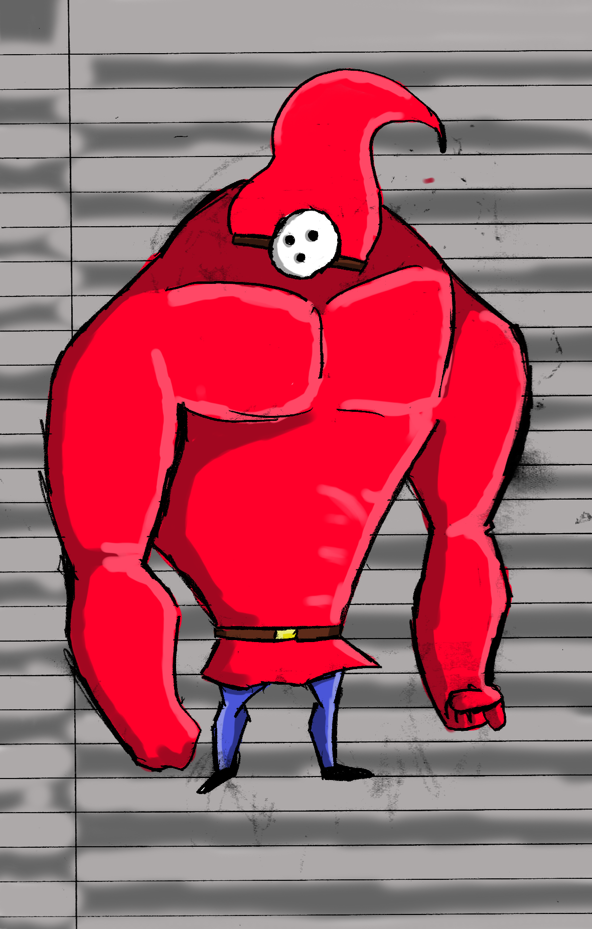 Buff Shyguy by queenelizathedog on DeviantArt