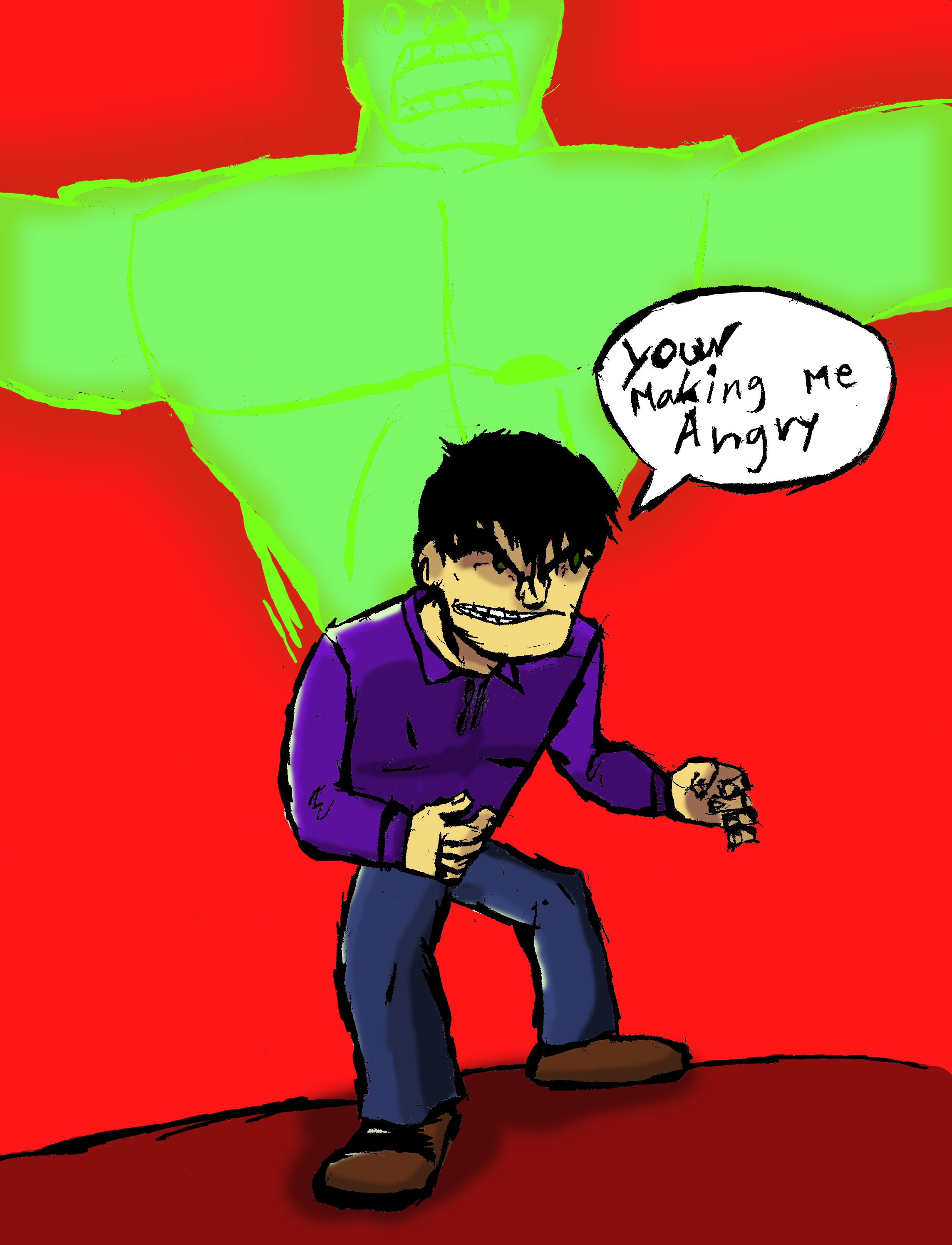 Your Making Me Angry by queenelizathedog on DeviantArt