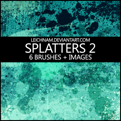 Splatters Brushes 2 by Leichnam on DeviantArt