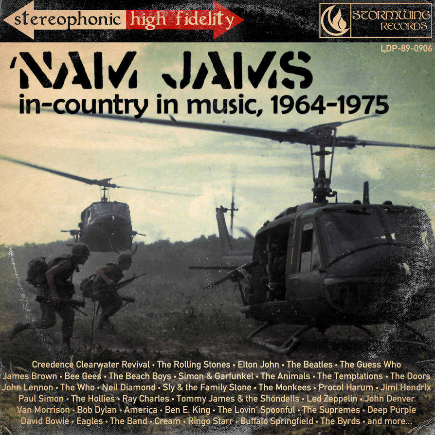 'Nam Jams jewel case front by PaperArtillery on DeviantArt