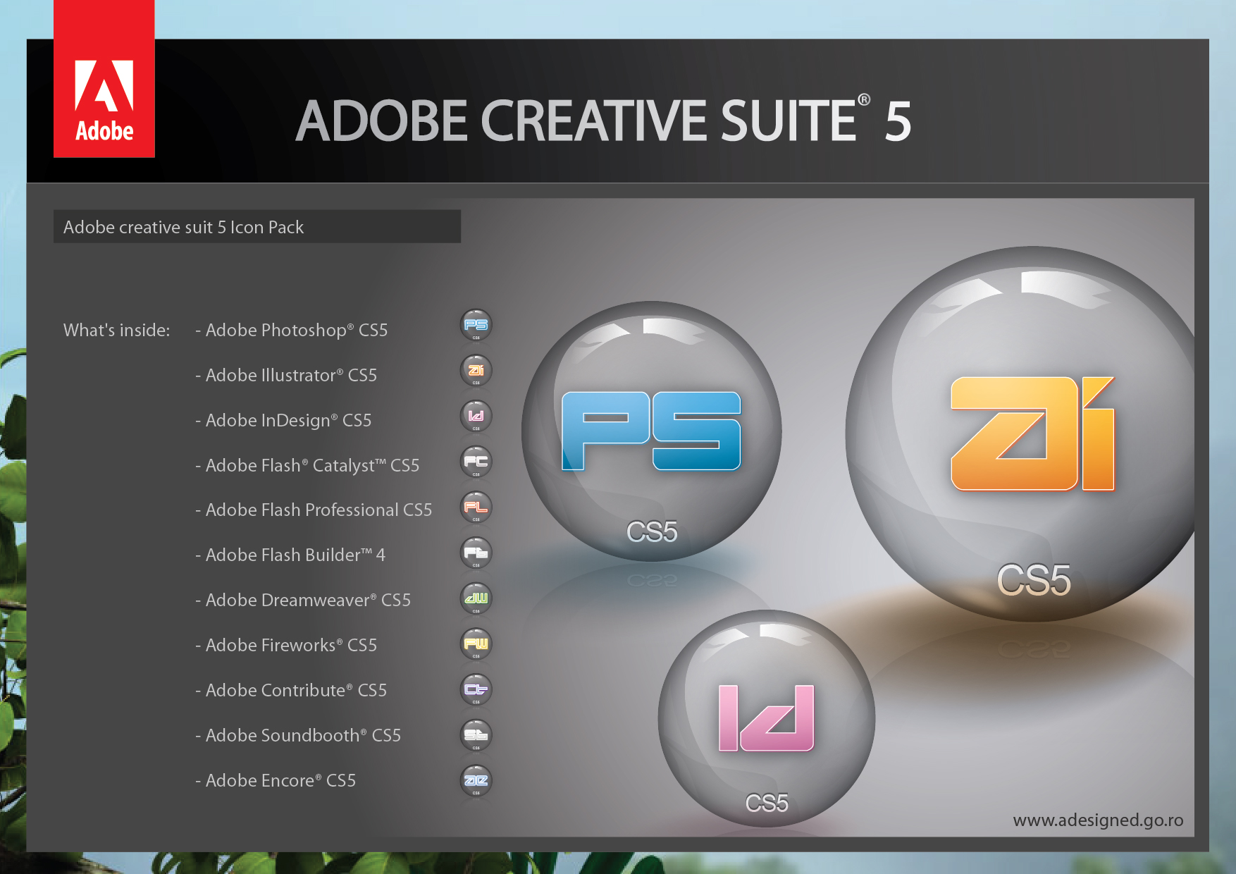 Adobe Creative Suite 5 Logo