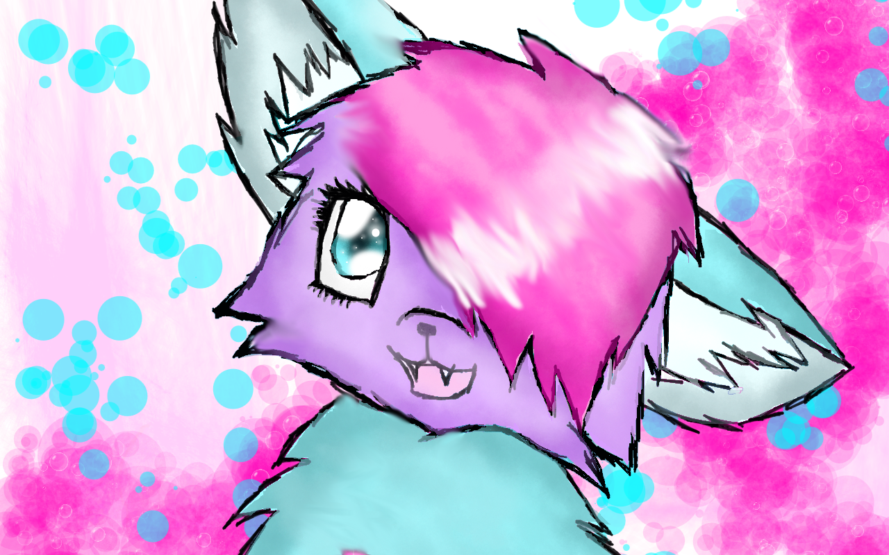 pastel fox by somethingcreative241 on DeviantArt
