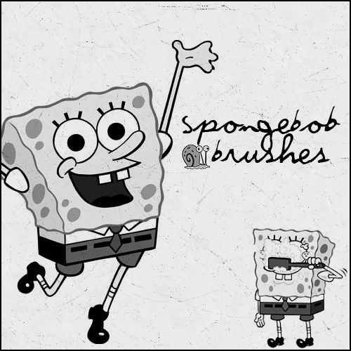 Sponge Bob Squarepants Brushes by wondersmile on DeviantArt