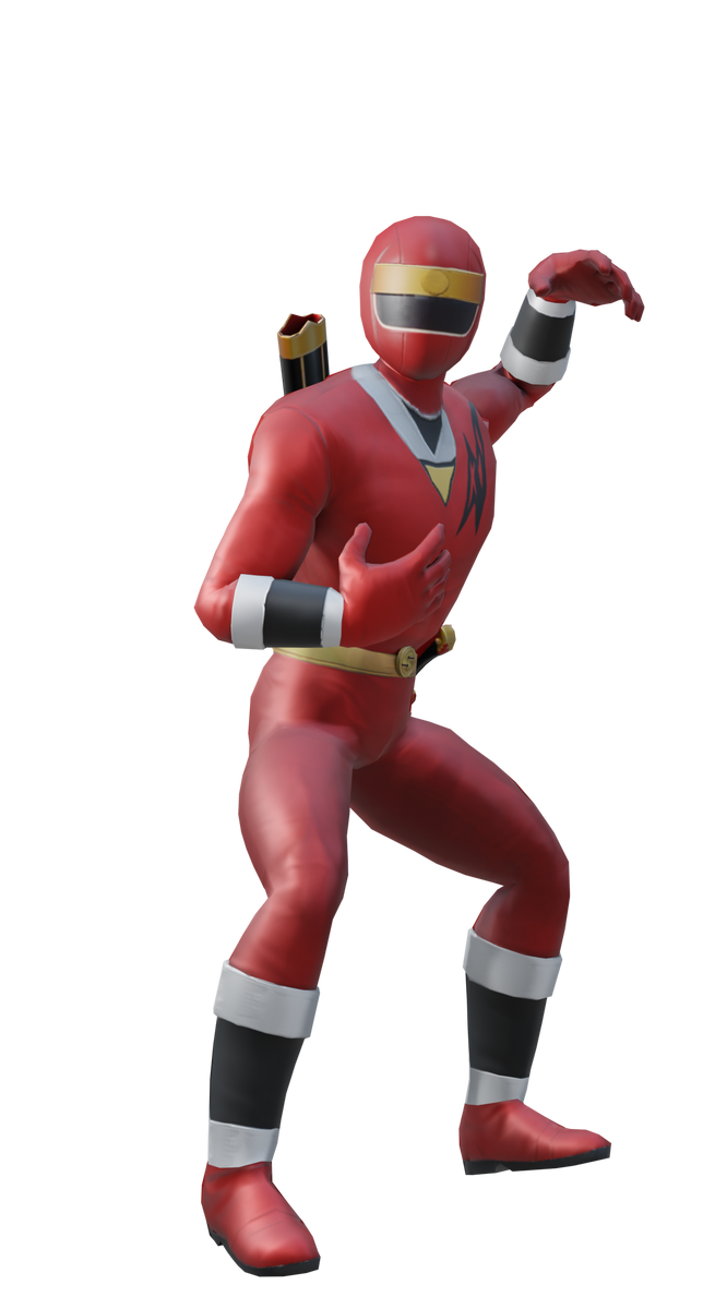 [DL|FBX] Red Alien Ranger/Ninja Red Sasuke by Stradel on DeviantArt
