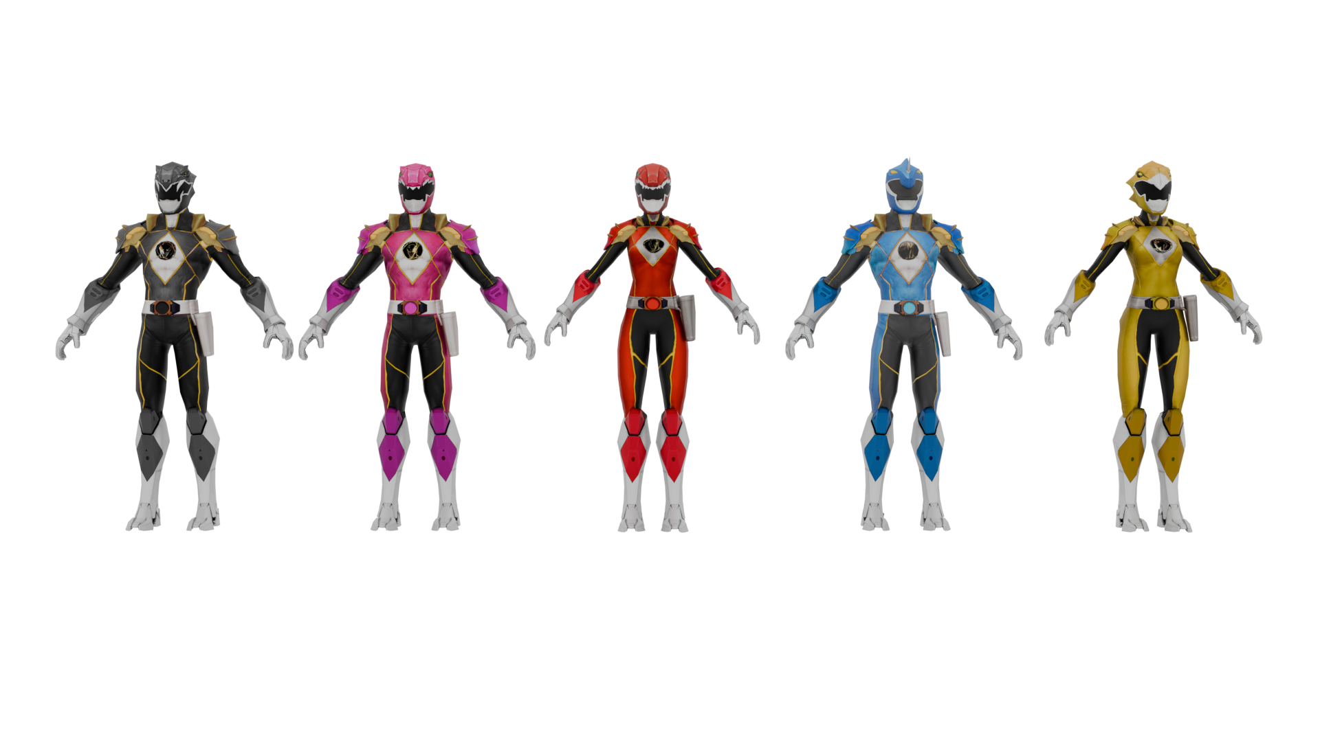 [DL|FBX|Custom] Power Rangers Prime (My Version) by Stradel on DeviantArt