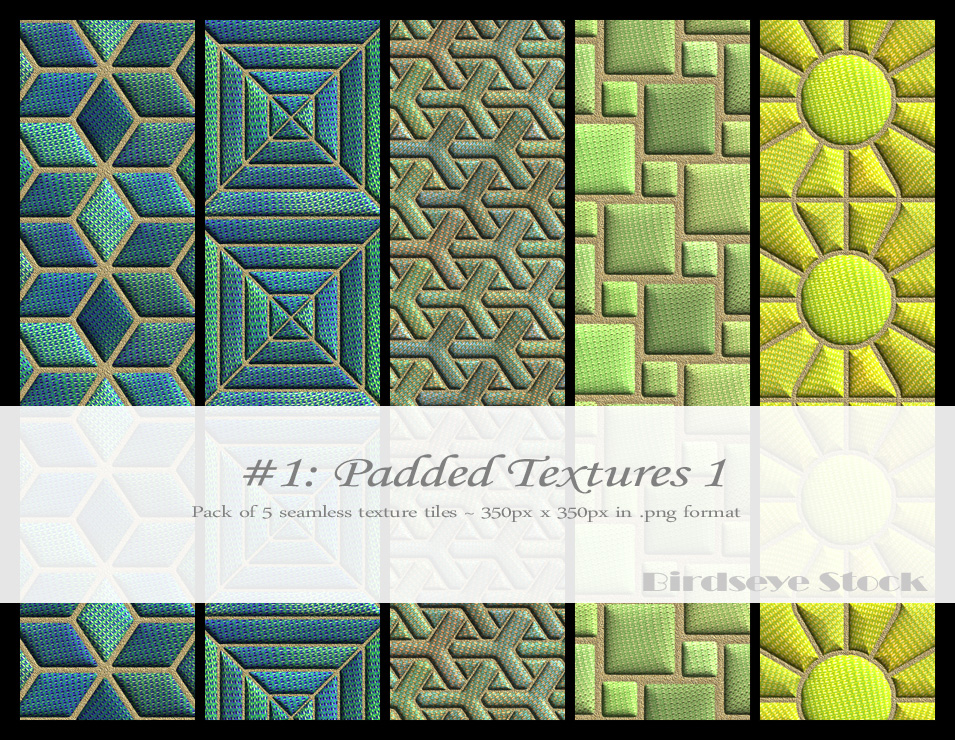 Padded Textures 1 by BirdseyeStock on DeviantArt