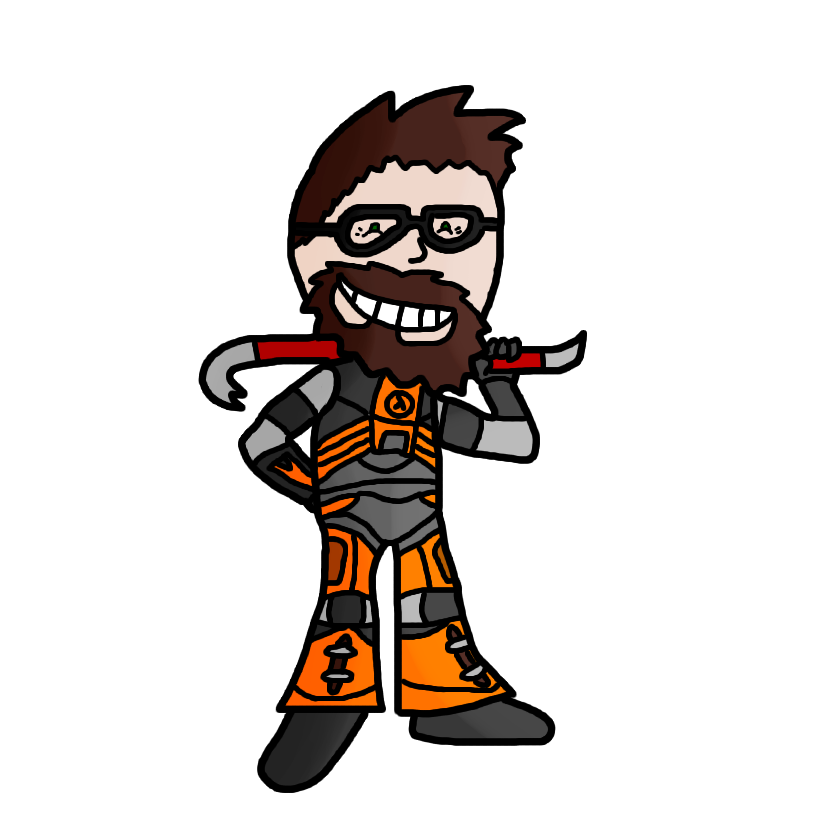 doctor Gordon Freeman (tf2 spray) by nettimato on DeviantArt