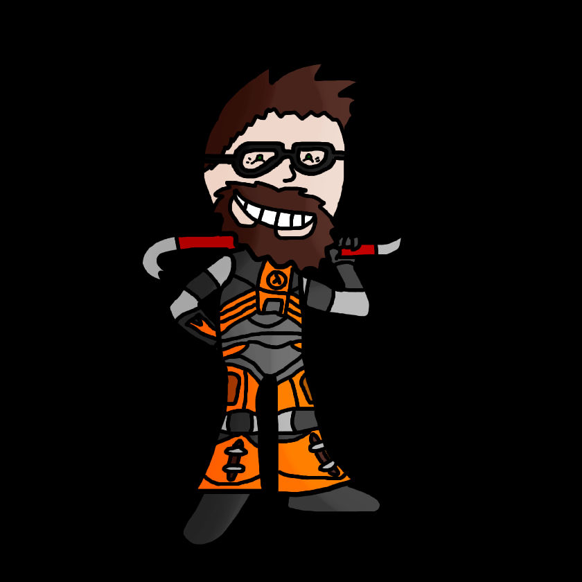 doctor Gordon Freeman (tf2 spray) by nettimato on DeviantArt