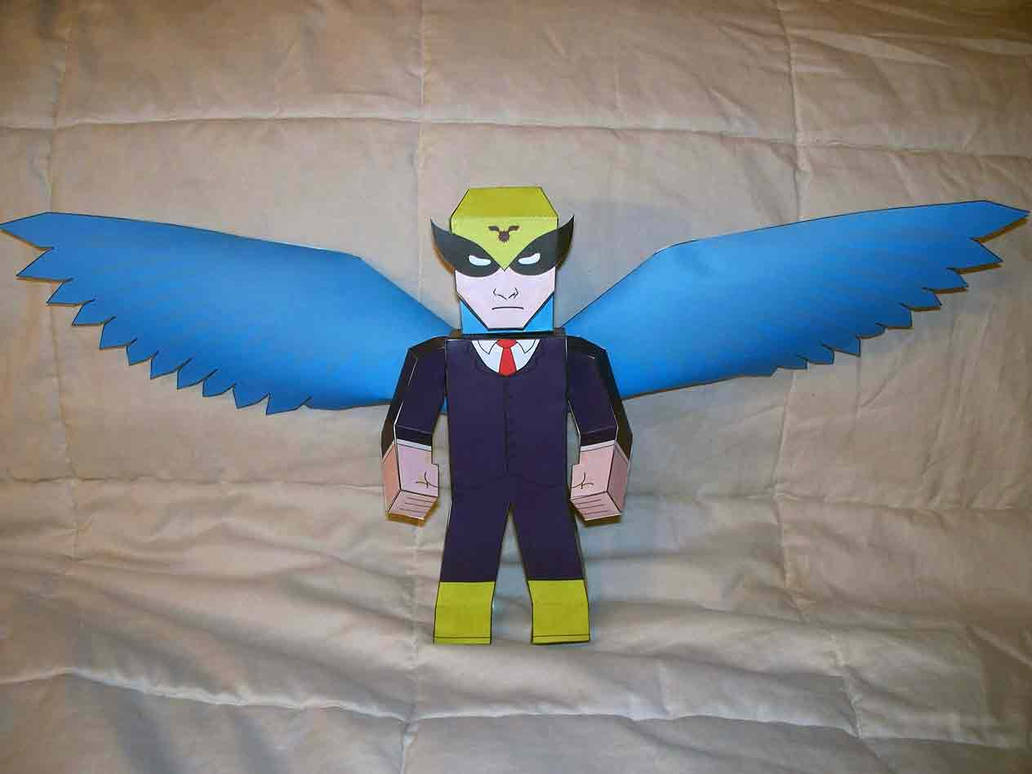 Harvey Birdman paper hero by SharkBomb on DeviantArt