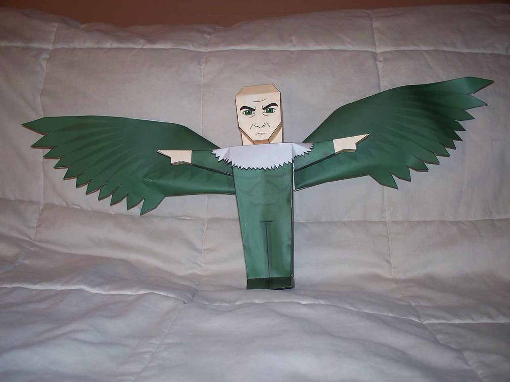 Vulture Paper Hero by SharkBomb on DeviantArt