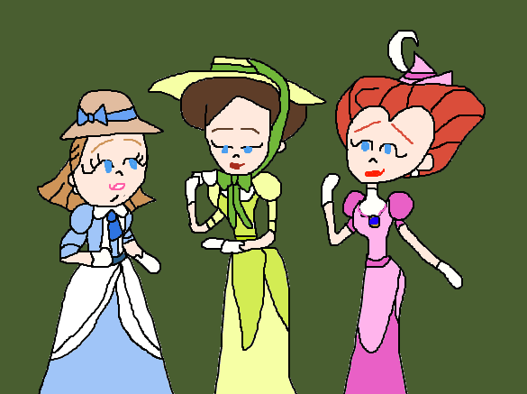 Hazel, Eleanor And Greenly by Mileymouse101 on DeviantArt