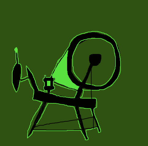 Maleficent's Spinning Wheel by Mileymouse101 on DeviantArt