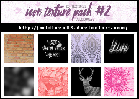 Icon Texture Pack #2 by ColdLove98 by ColdLove98 on DeviantArt