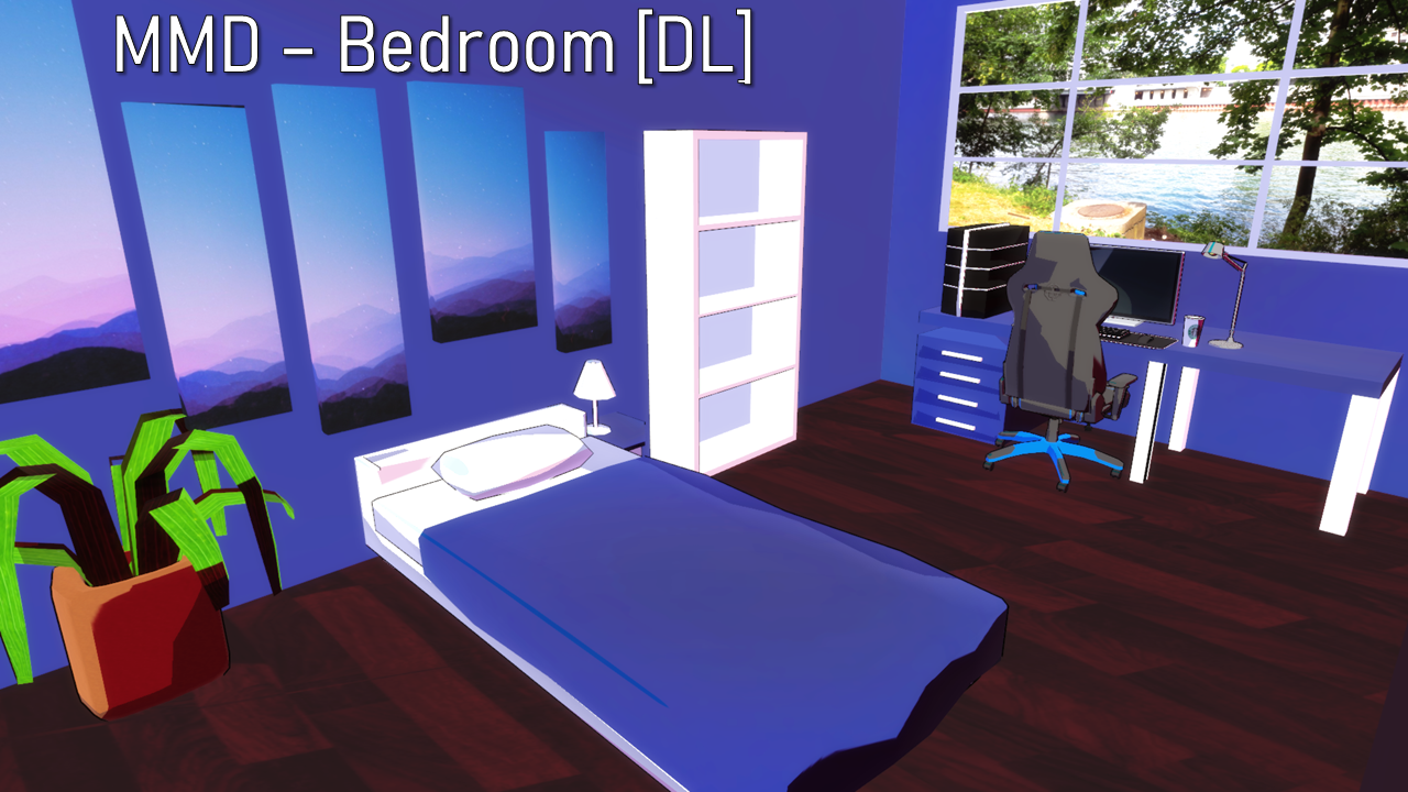 MMD - Bedroom by FloraRenji on DeviantArt