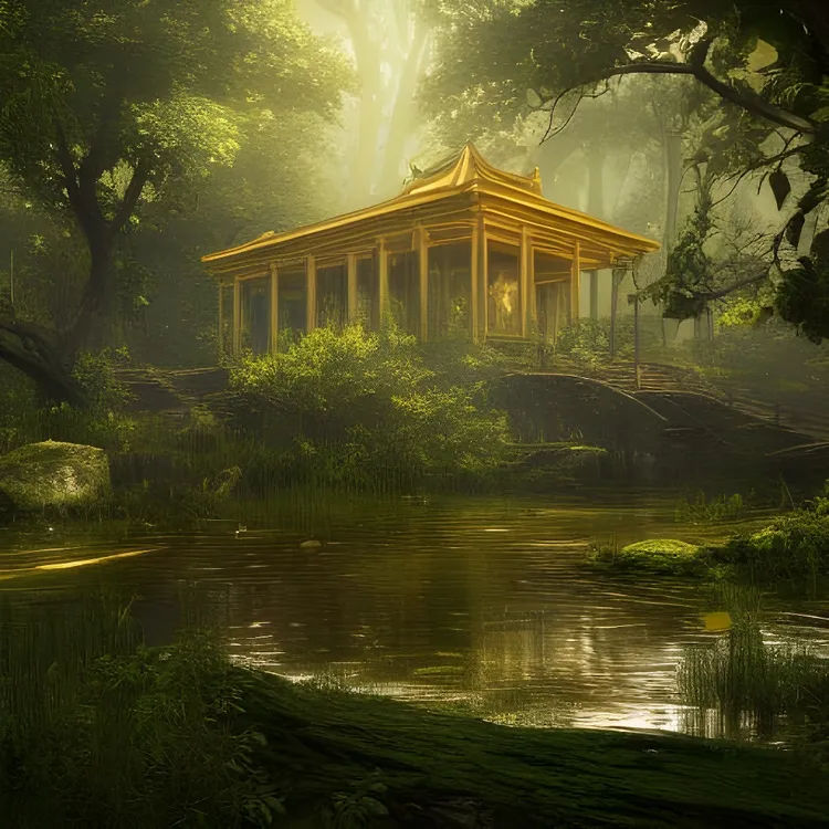 Temple of the old ages by Sasbe on DeviantArt