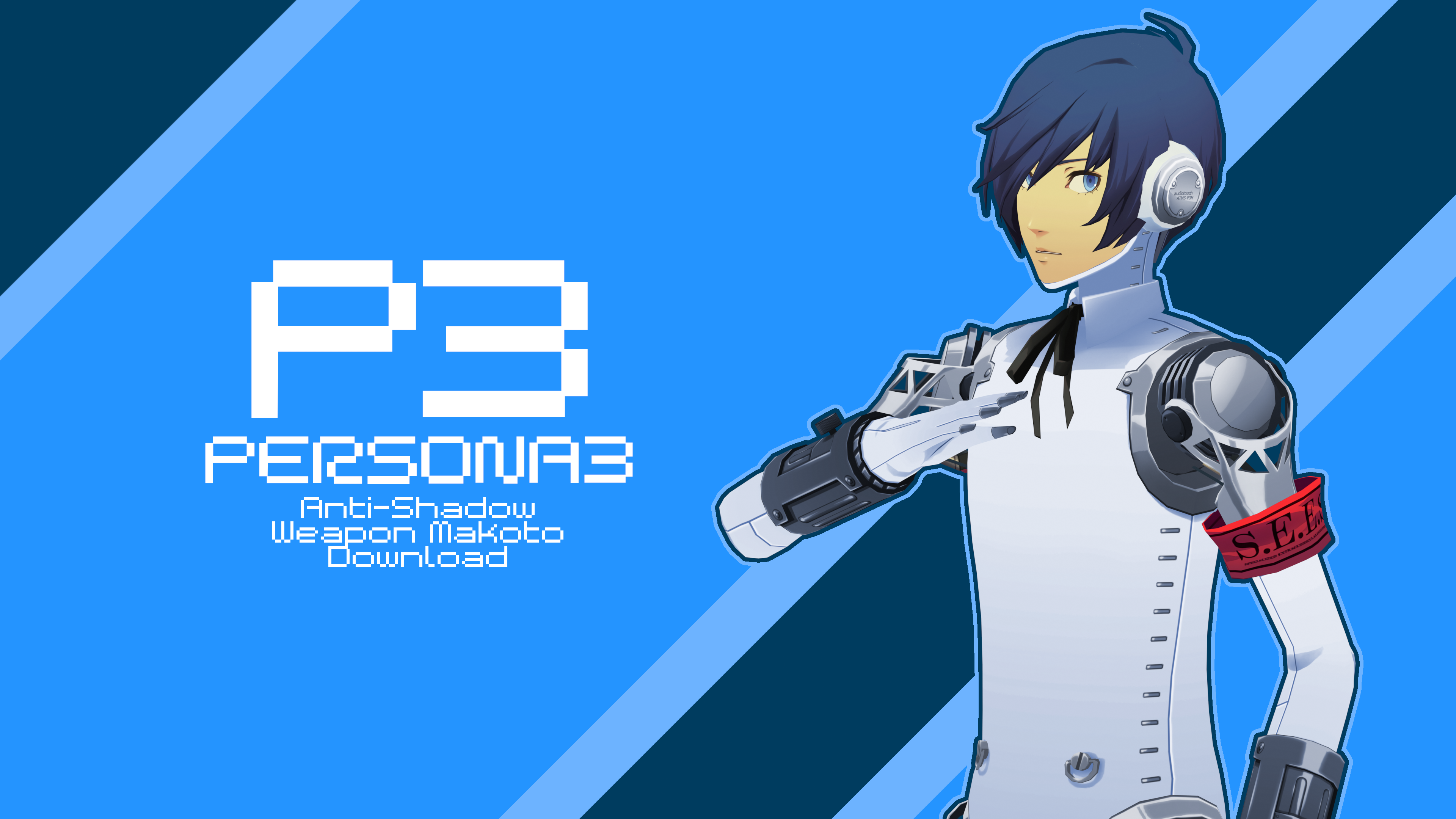 Persona 3 - Shadow Weapon Makoto (Model Download) by ApricotHere on ...