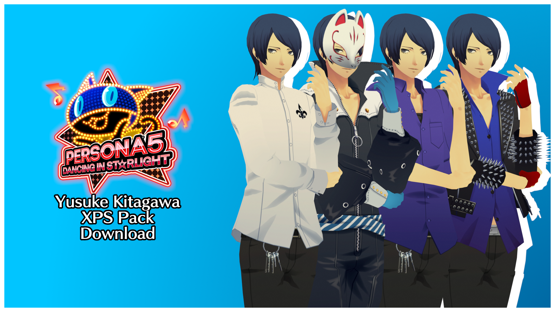 Persona 5 DSN - Yusuke Kitagawa XPS Pack (Download by ApricotHere on ...