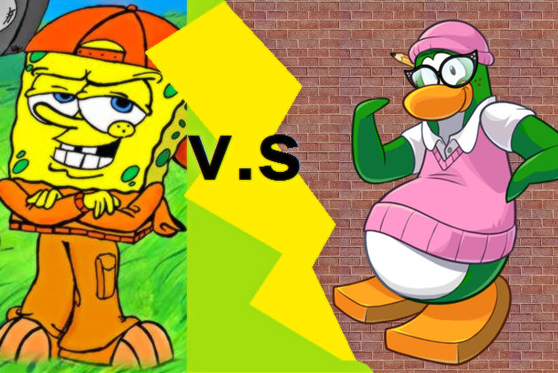 Cartoon Rap Battle:Spongebob vs Aunt Artic by addy1235 on DeviantArt