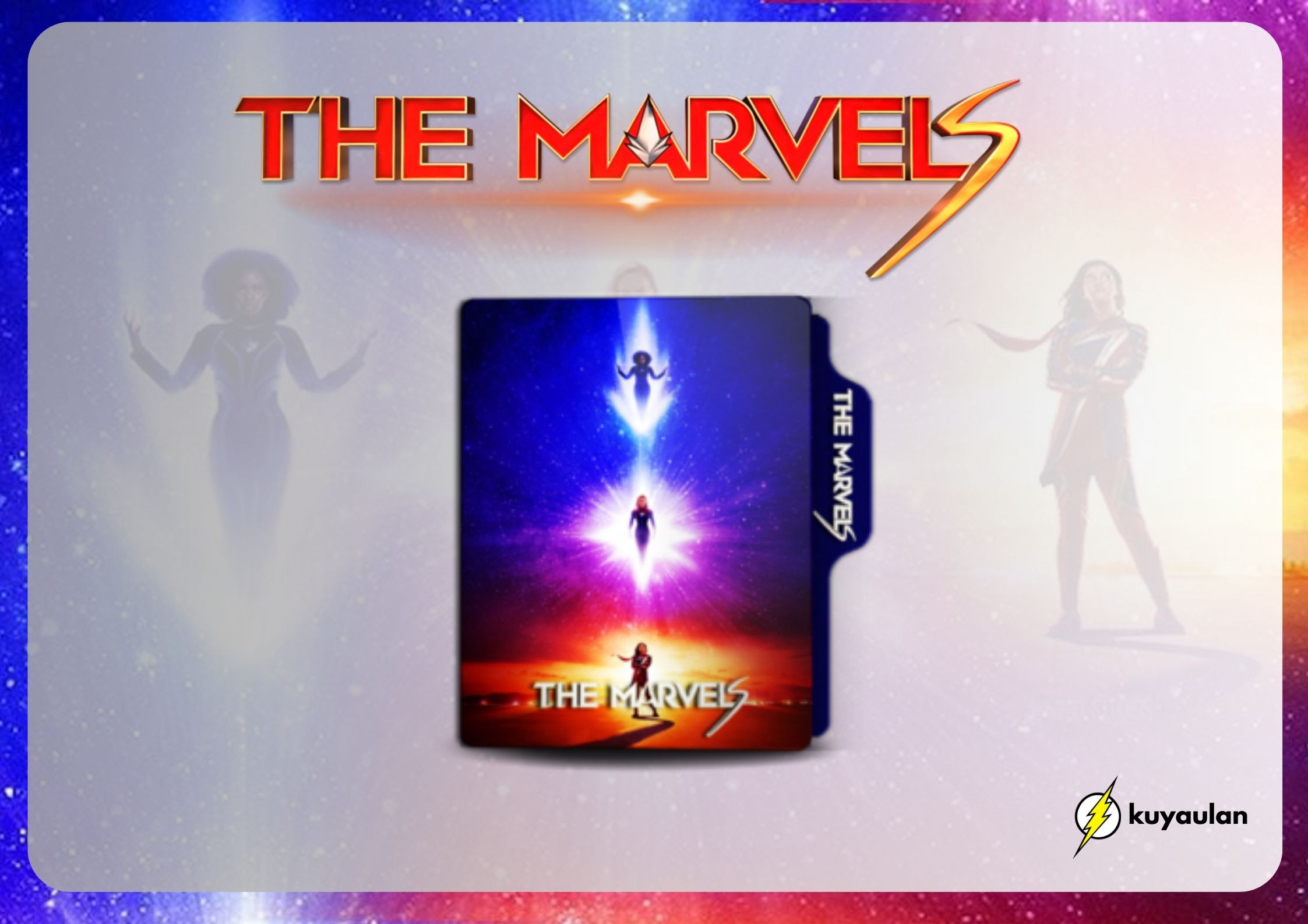 Marvel Studios' The Marvels Folder Icon by kuyaulan on DeviantArt
