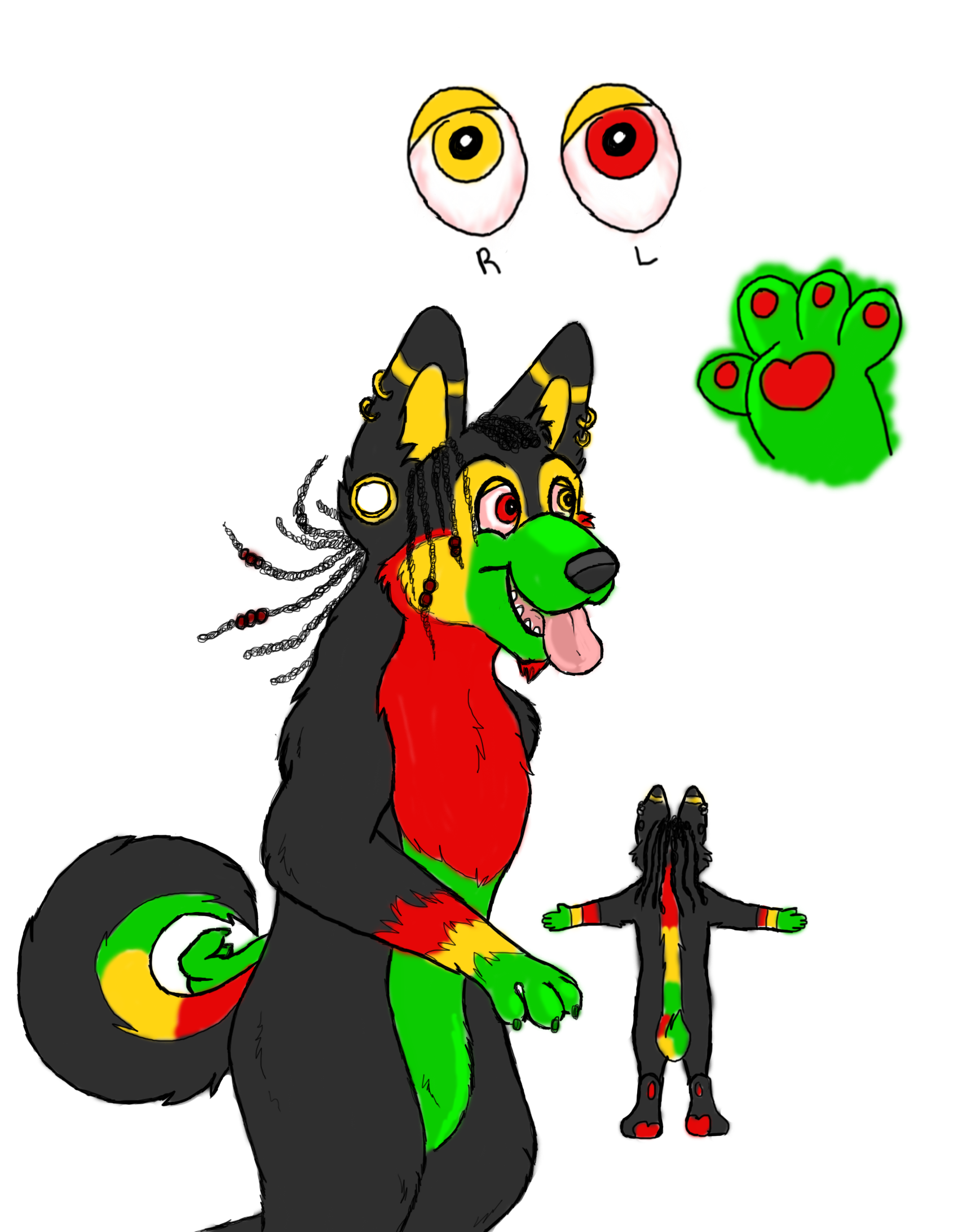 Canibus Husky ref by Miukii-Asu on DeviantArt
