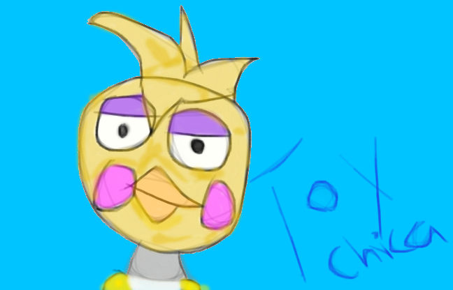 toy chica from fnaf 2 by RanonaGadsby100 on DeviantArt