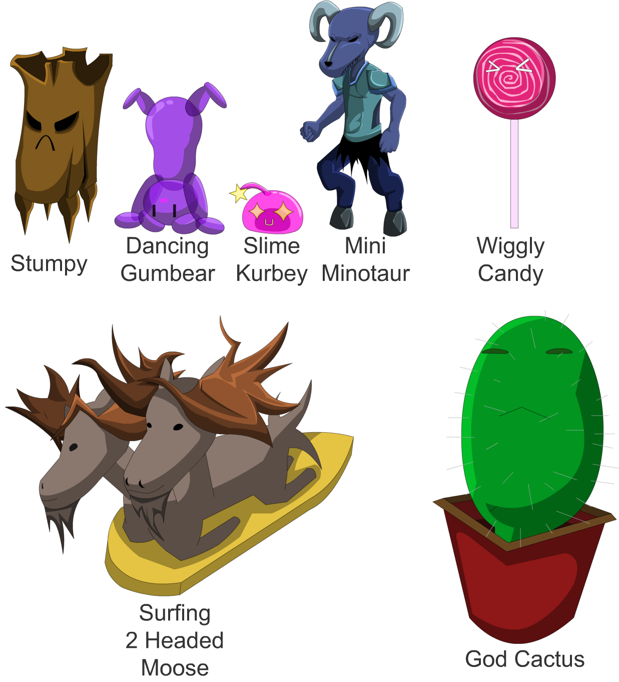 Chibion Monsters 1 by Phantom102 on DeviantArt