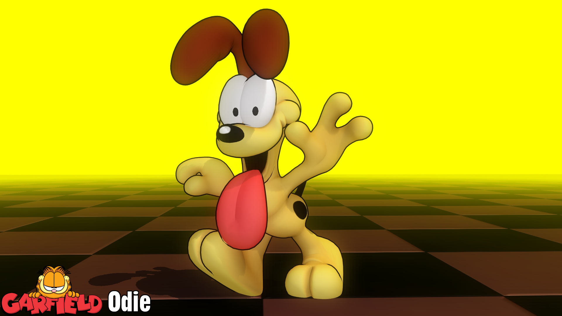 [MMD DL] Odie by creatingsmygame on DeviantArt