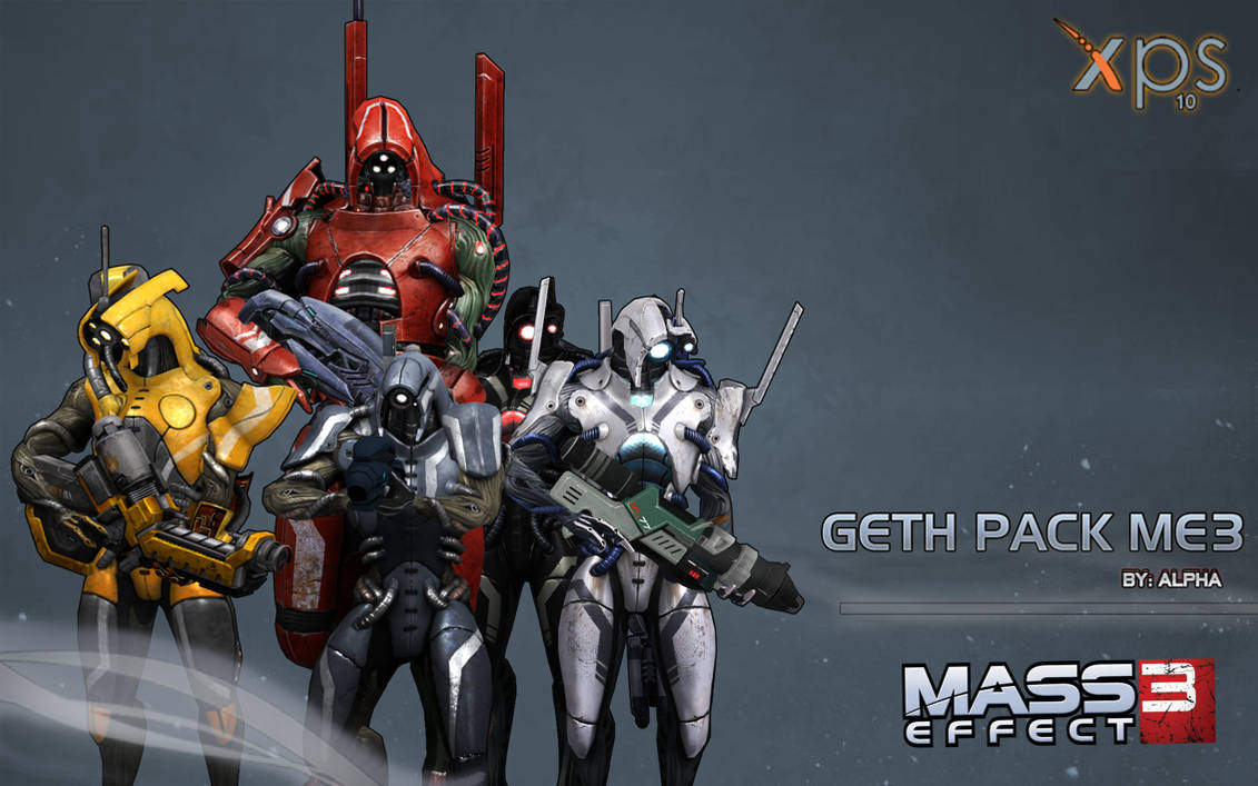 Mass Effect 3 - Geth Pack by XNASyndicate on DeviantArt