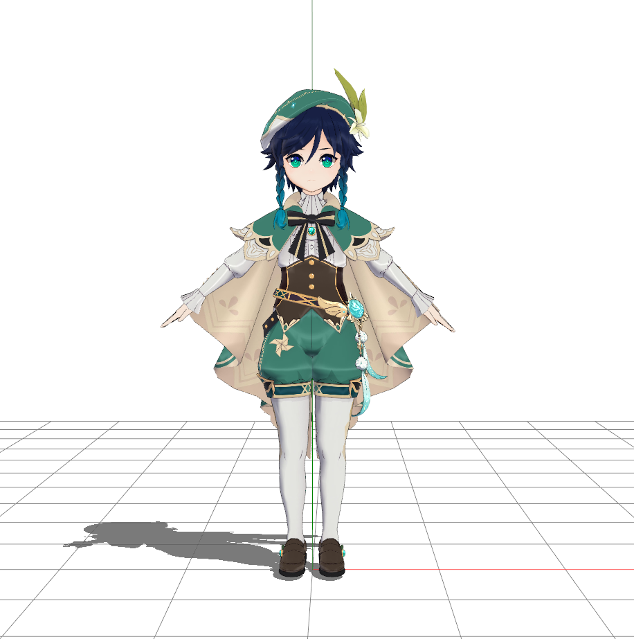 Small Venti MMD Model DL by cotacota101 on DeviantArt