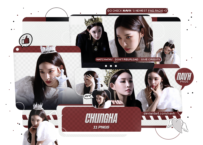 [PNGPACK] CHUNGHA - FOR HEALING NAVER by navh on DeviantArt